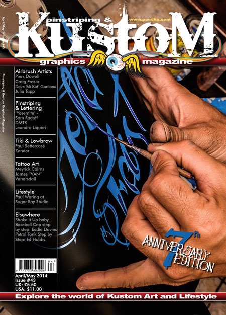 Pinstriping & Kustom Graphics Magazine # 043