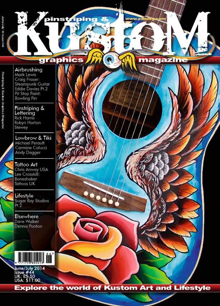 Pinstriping & Kustom Graphics Magazine # 044