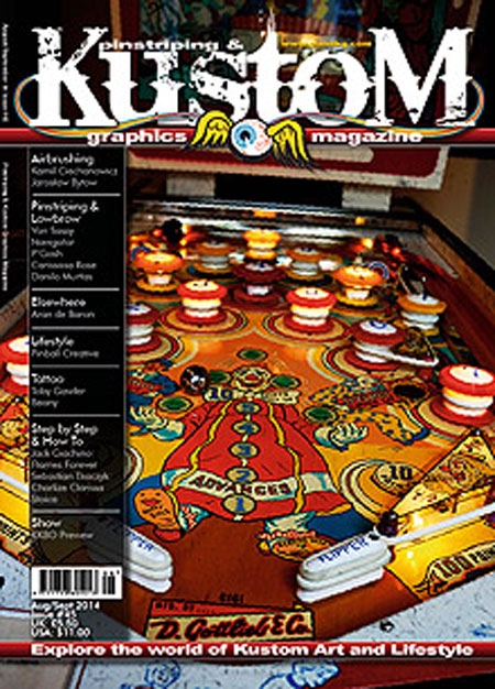 Pinstriping & Kustom Graphics Magazine # 045