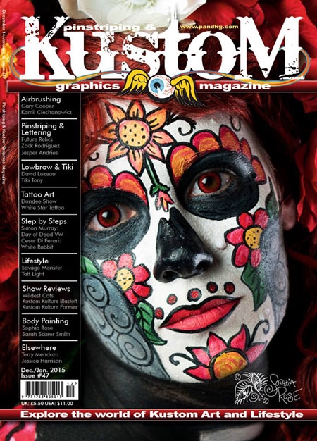 Pinstriping & Kustom Graphics Magazine # 047