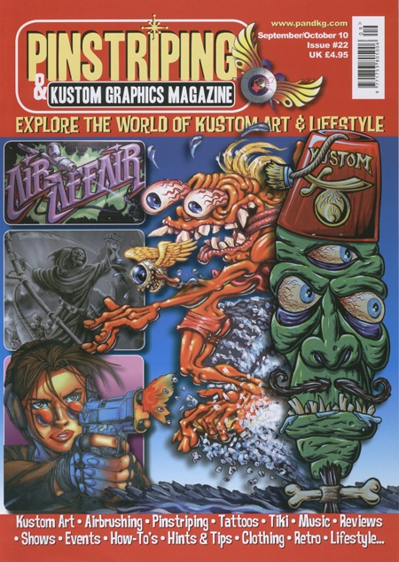 Pinstriping & Kustom Graphics Magazine # 022