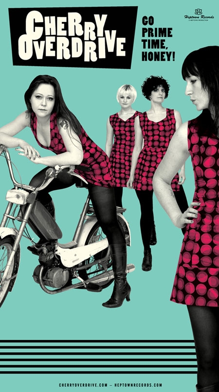 Cherry Overdrive - Go Prime Time,Honey! Poster | Sverige