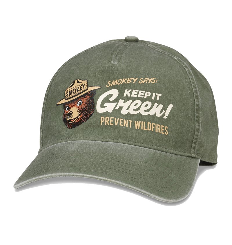 American Needle - Trailhead Smokey Bear Cap - Canopy