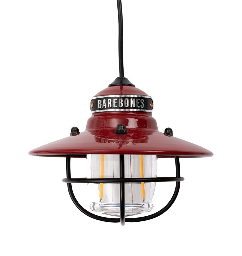 Barebones - Edison Pendant Light - Red | Sverige