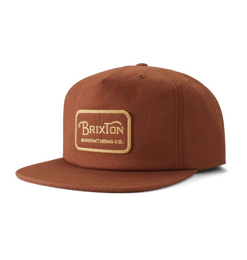 Brixton - Grade HP Snapback Cap - Dark Khaki | Sverige