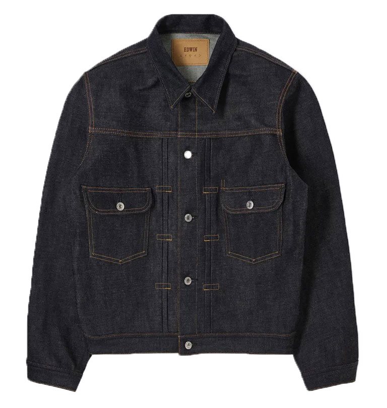 Edwin - Denim Jacket Rainbow Selvage Denim - Indigo 13.5oz | Sverige