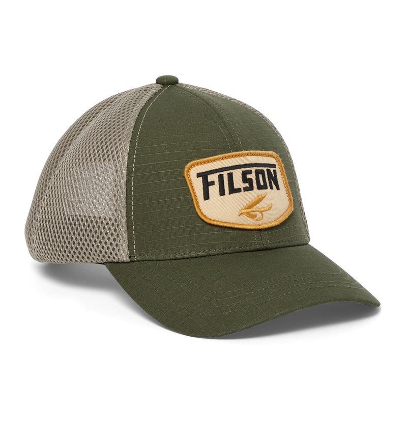 Filson - Logger Mesh Cap - Olive | Sverige