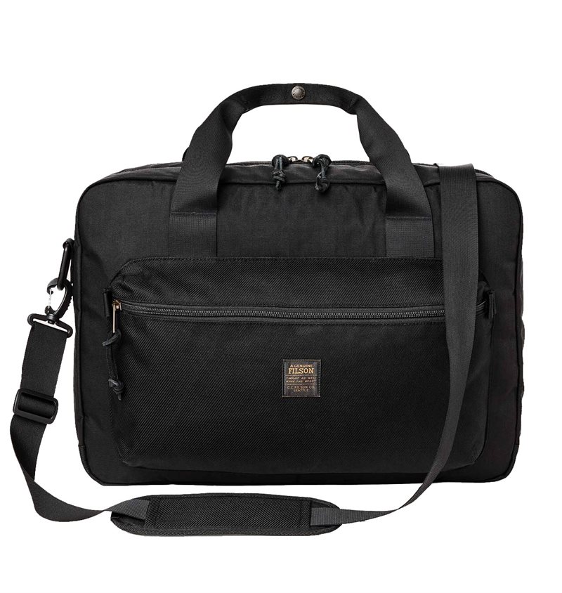 Filson - Surveyor Pullman Pack Bag - Black