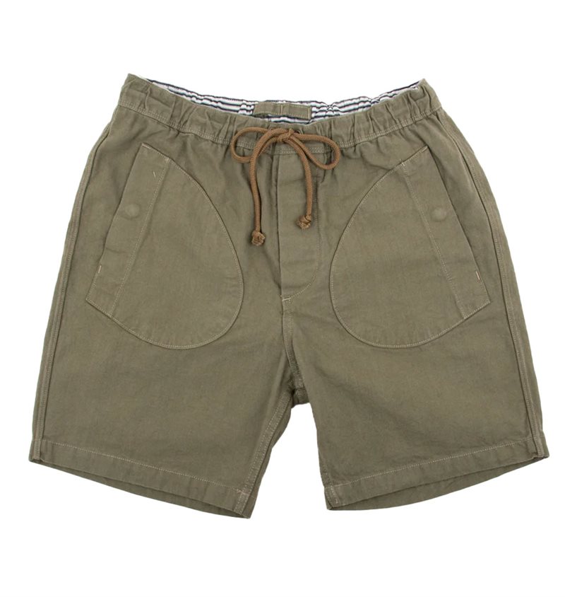 Freenote Cloth - Deck Short - Olive