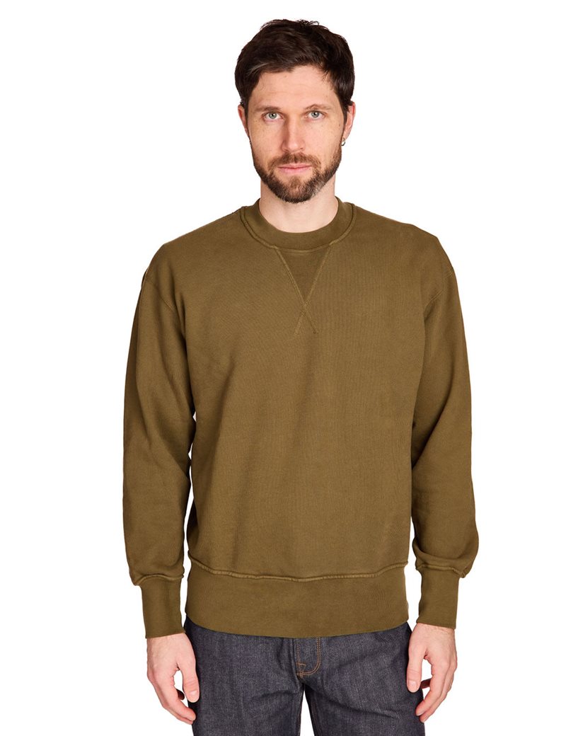 Freenote Cloth - Deck Sweatshirt - Olive