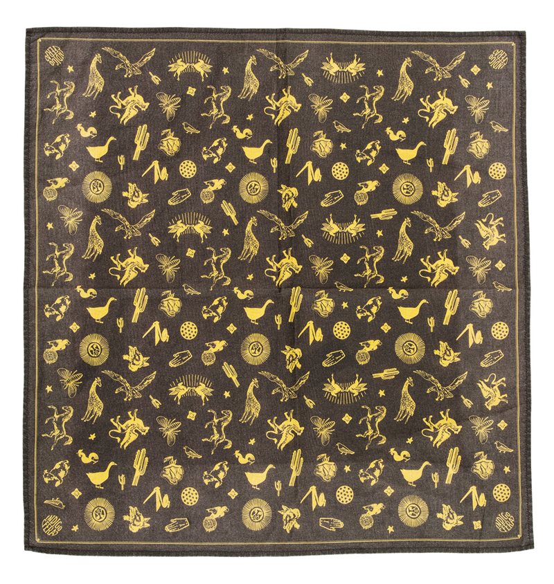 Indigofera - Zacco Bandana - Brown/Gold