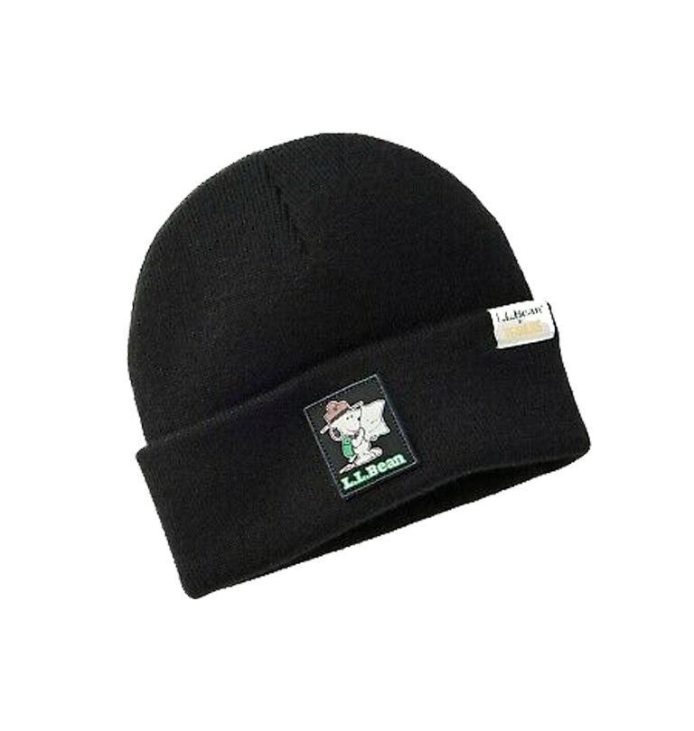 L.L.Bean x Peanuts - Snoopy Beanie - Black