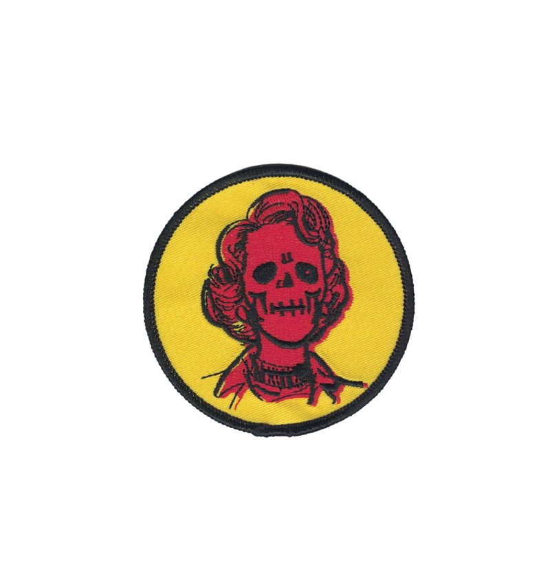 Mangobeard - Pin-Up Skull Patch | Sverige