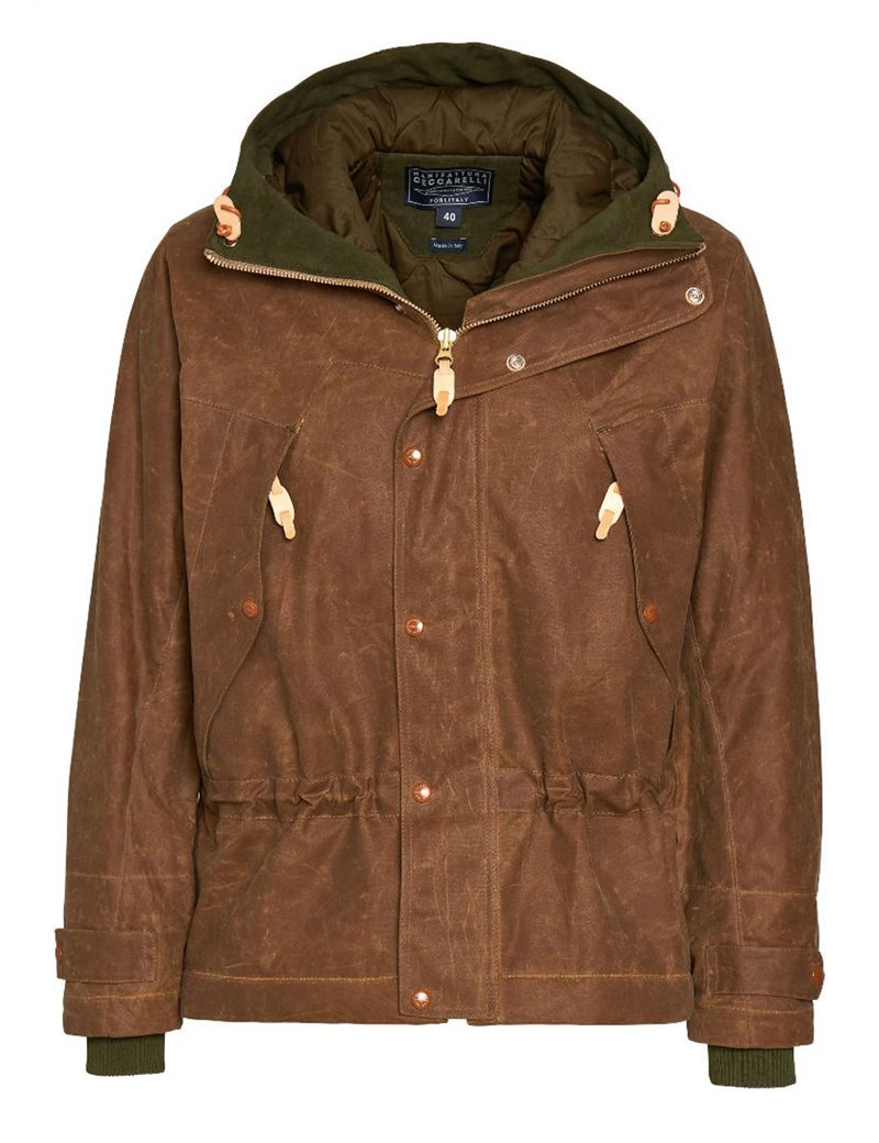 Manifattura Ceccarelli - Mountain Jacket Wool Padding - Dark Tan | Sve