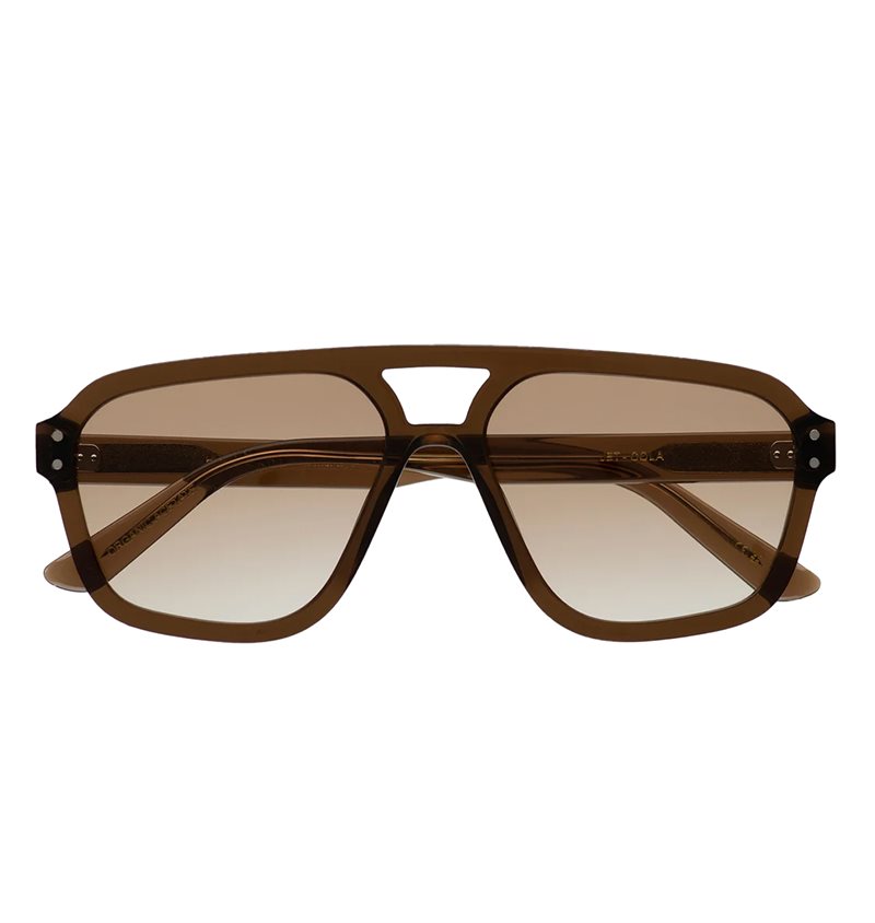 Monokel Eyewear - Jet Cola Sunglasses - Brown Gradient Lens