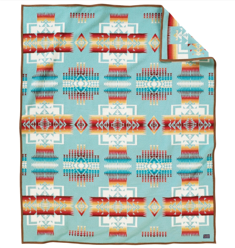 Pendleton - Chief Joseph Wool Blanket - Aqua