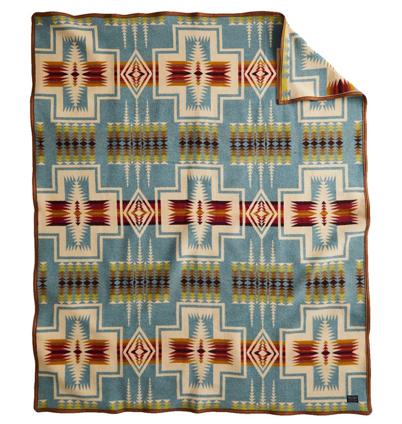 Pendleton - Harding Jacquard Wool Blanket - Shale