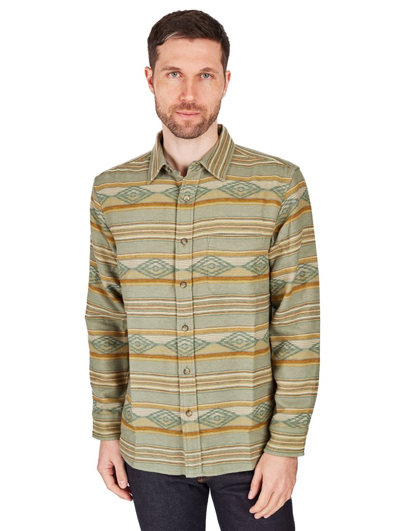 Pendleton - Marshall Chamois Shirt Summerland - Sage