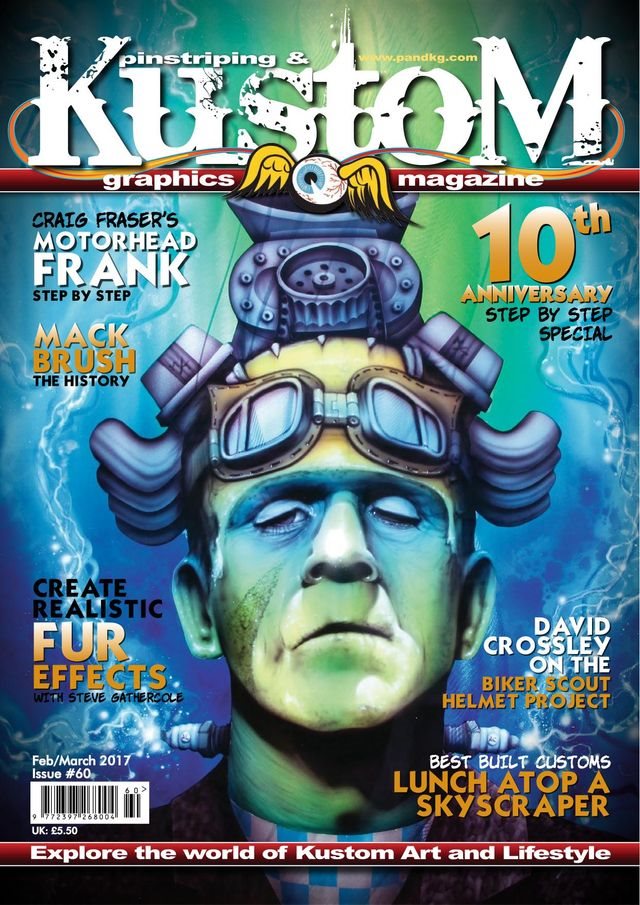 Pinstriping & Kustom Graphics Magazine # 60 | Sverige