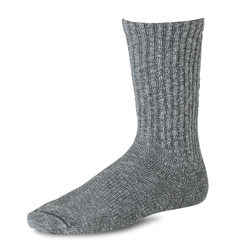 Red Wing - 97372 Cotton Ragg Over Dyed Tonal Sock - Black/Grey | Sveri