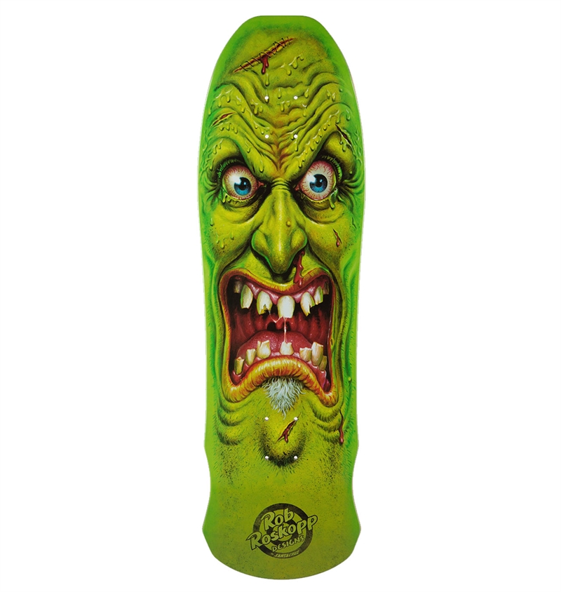 Santa Cruz - Roskopp Face x Edmiston Reissue Deck (yellow) 9.5´
