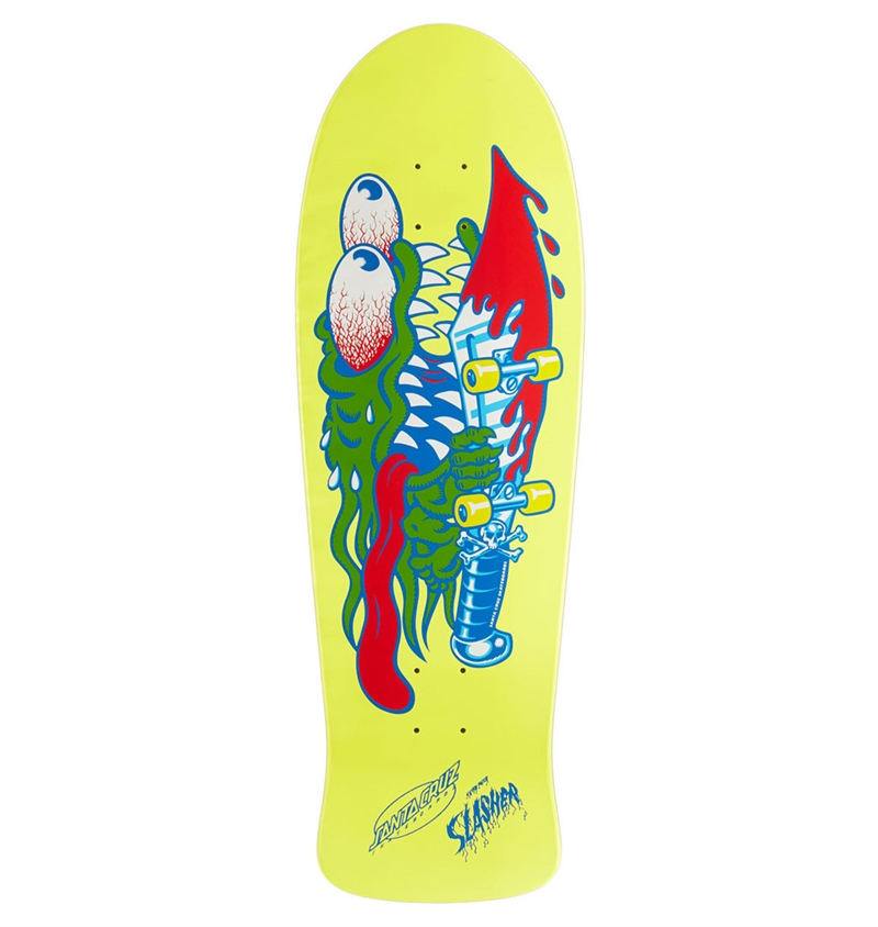 Santa Cruz - Slasher Reissue Skateboard Deck - 10.10´