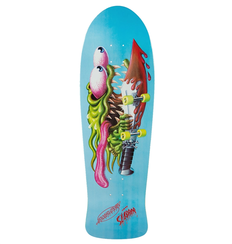 Santa Cruz - Slasher x Edmiston Reissue Deck (blue) 10.1´