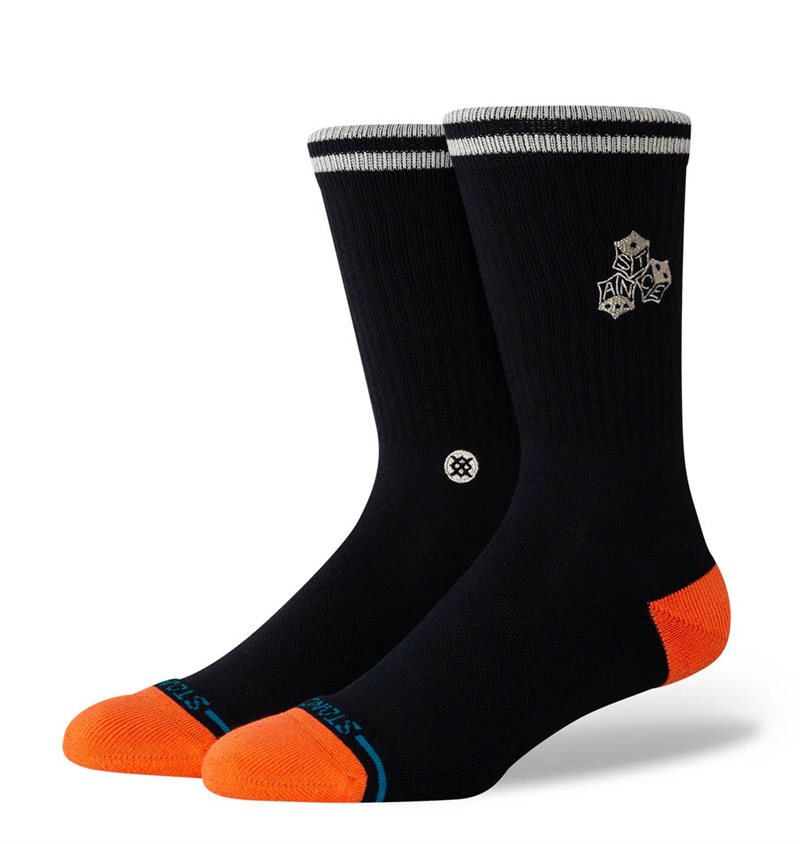 Stance - High Roller Crew Socks - Black | Sverige