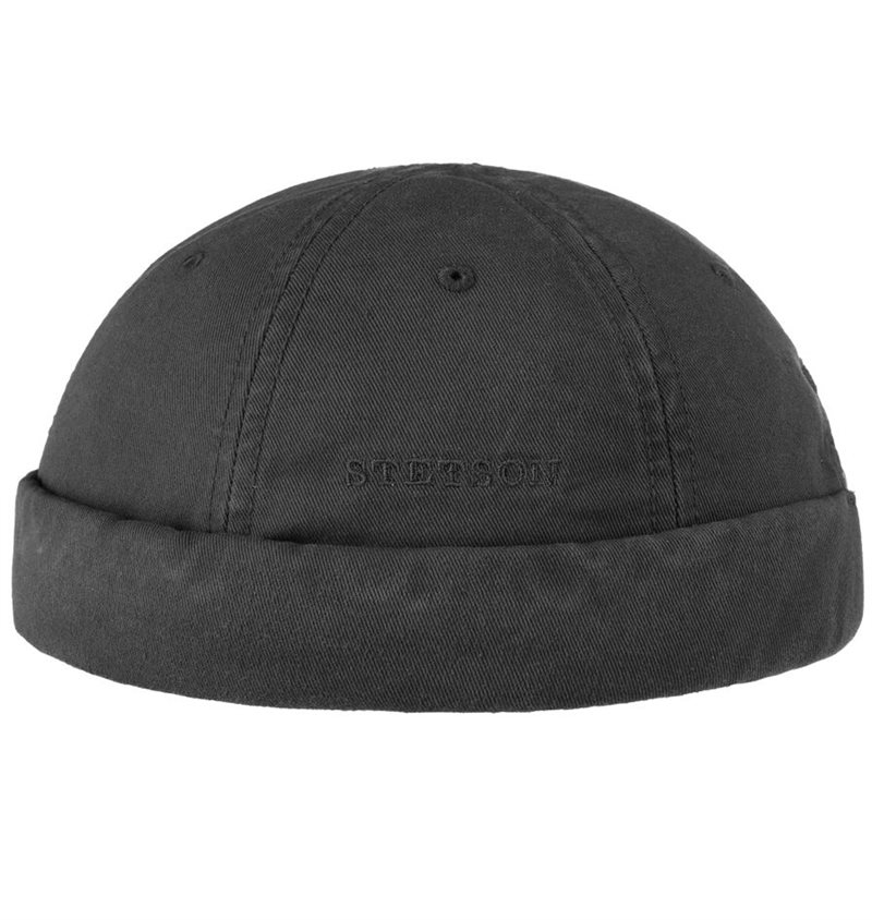 Stetson - Ocala Cotton Docker Cap - Black