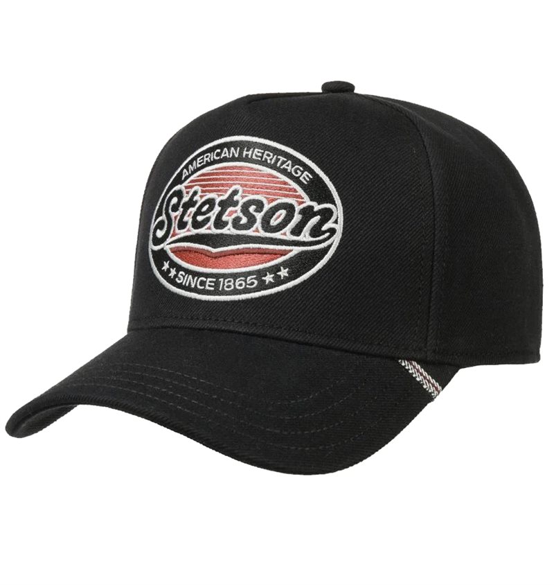 Stetson - Selvage Denim Cap - Black