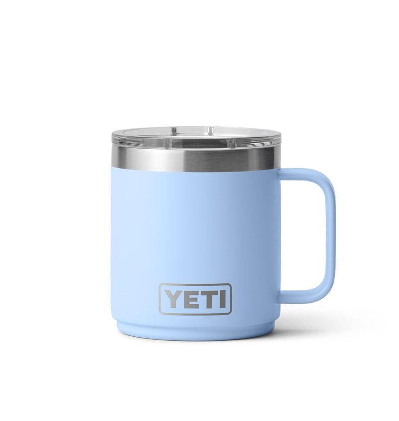 Yeti - Rambler 10 oz Stackable Mug with Magslider Lid - Big Sky Blue