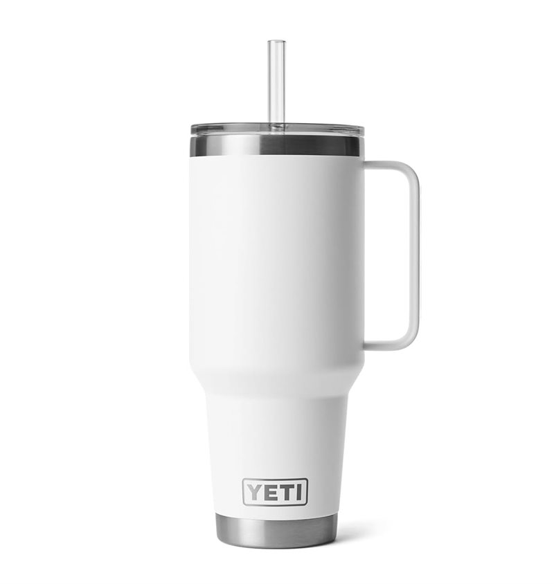 Yeti - Rambler 42 Oz Straw Mug - White