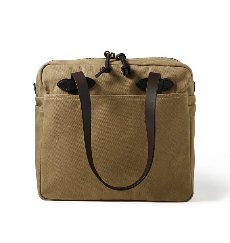 Filson - Tote Bag With Zipper - Tan | Sverige