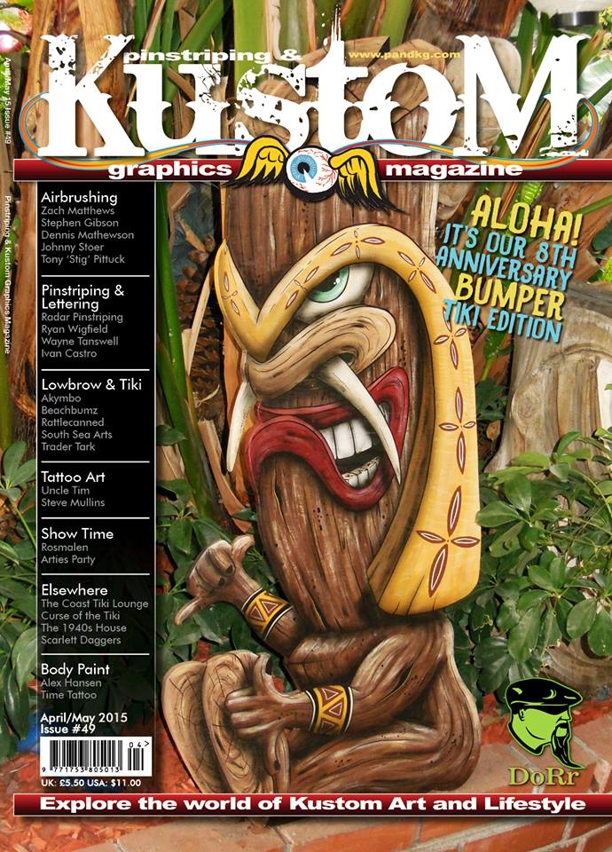Pinstriping & Kustom Graphics Magazine # 049 | Sverige