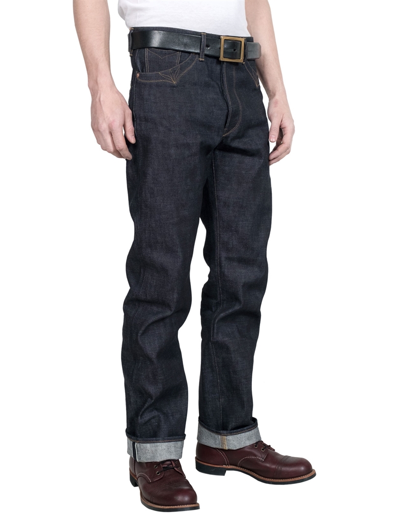 Stevenson Overall Co. - Grass Valley 350 Rigid Selvage Denim Jeans - 1
