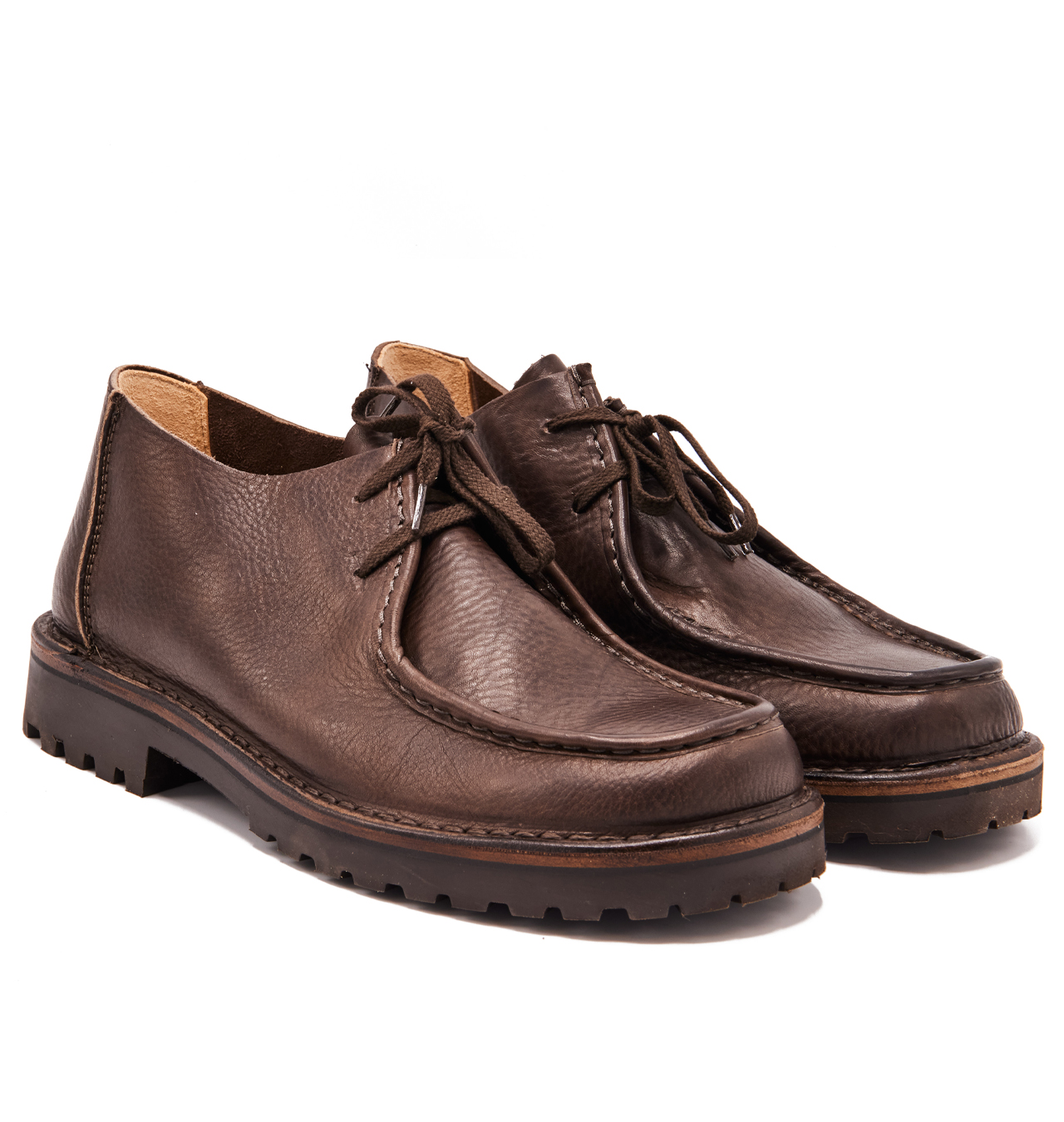 Astorflex - Beenflex Leather Moccasin Shoe - Coffee