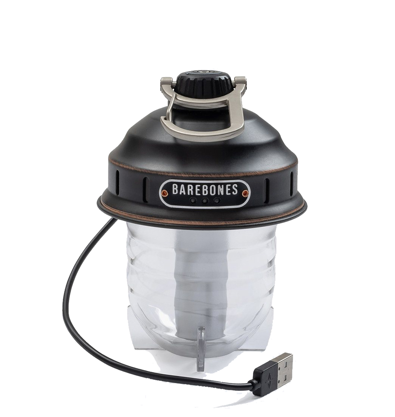 Barebones - Beacon Hanging Lantern Light - Antique Bronze