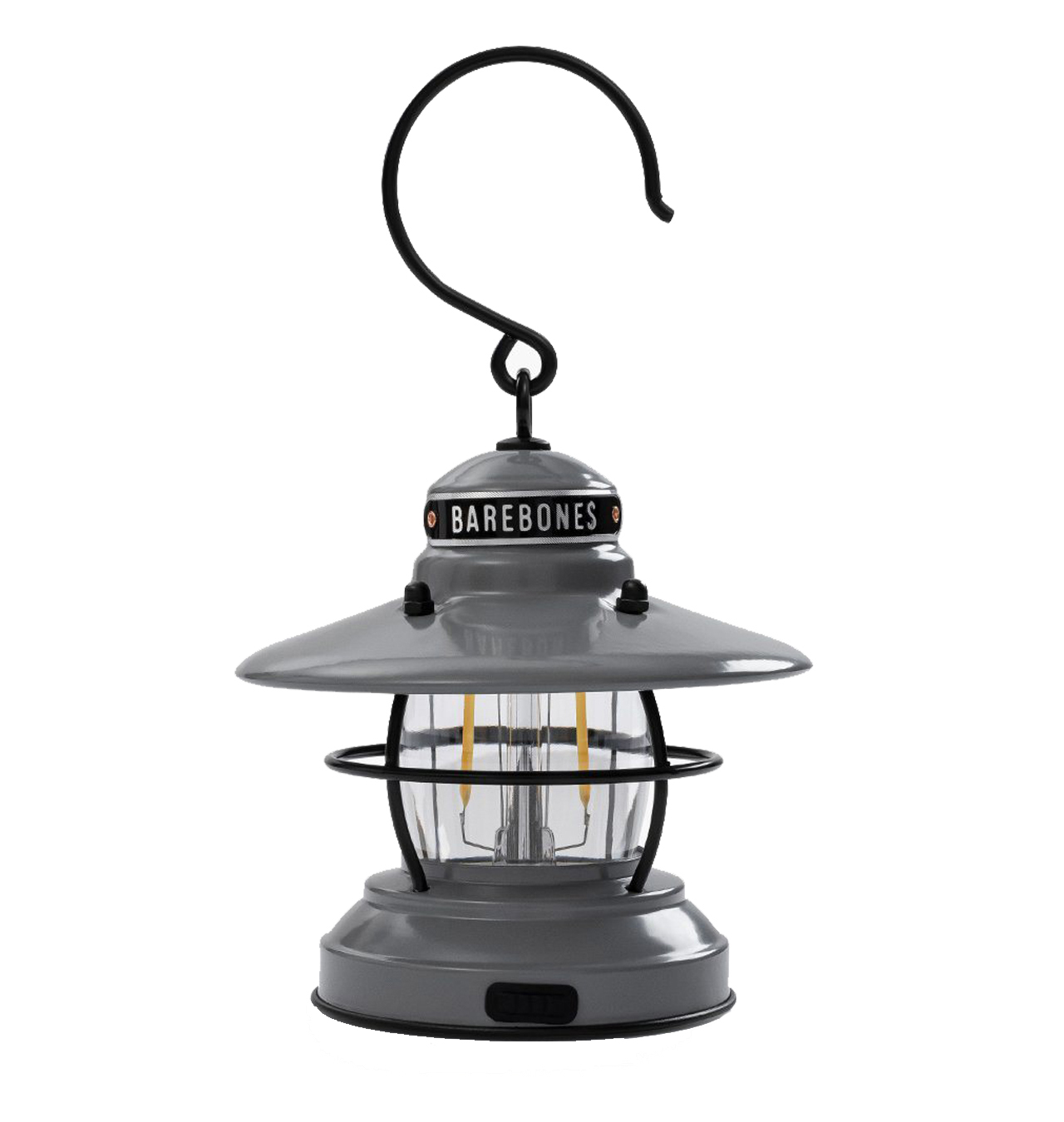 Barebones - Edison Mini Lantern - Slate Grey
