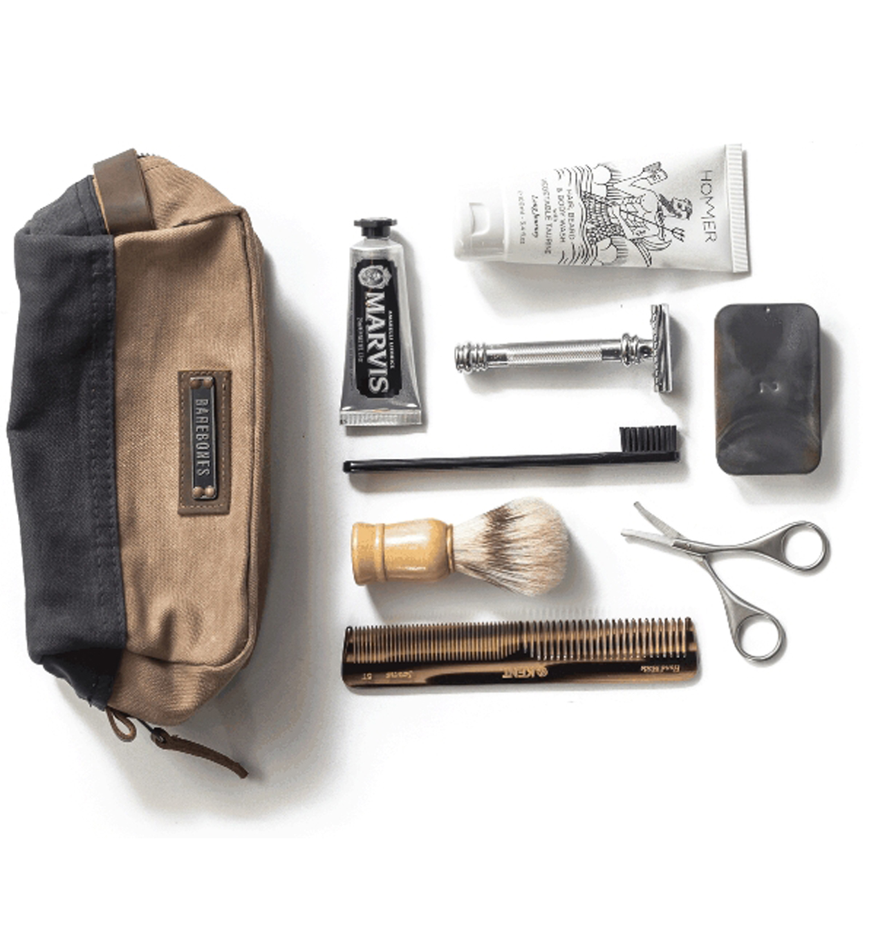 Barebones - Neelum Dopp Kit - Khaki