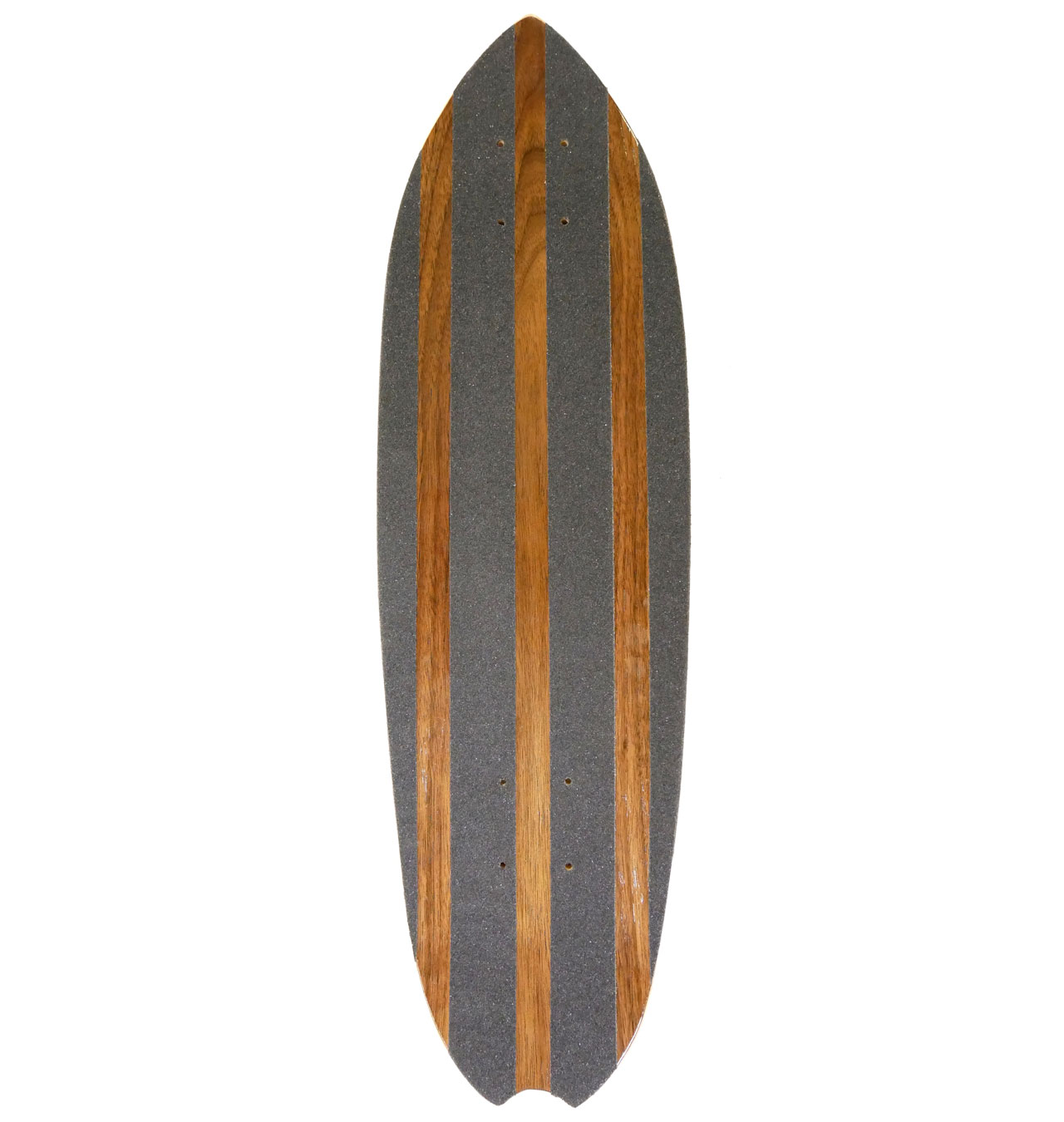 Beauty Bay Board - Complete Cruiser (Black Trucks) Walnut