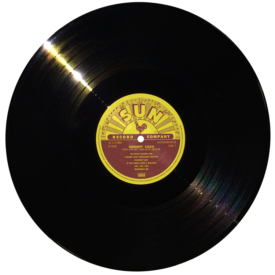 Johnny Cash - Johnny Cash with His Hot and Blue Guitar - LP