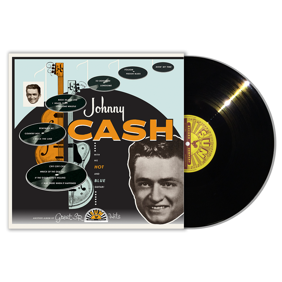 Johnny Cash - Johnny Cash with His Hot and Blue Guitar - LP