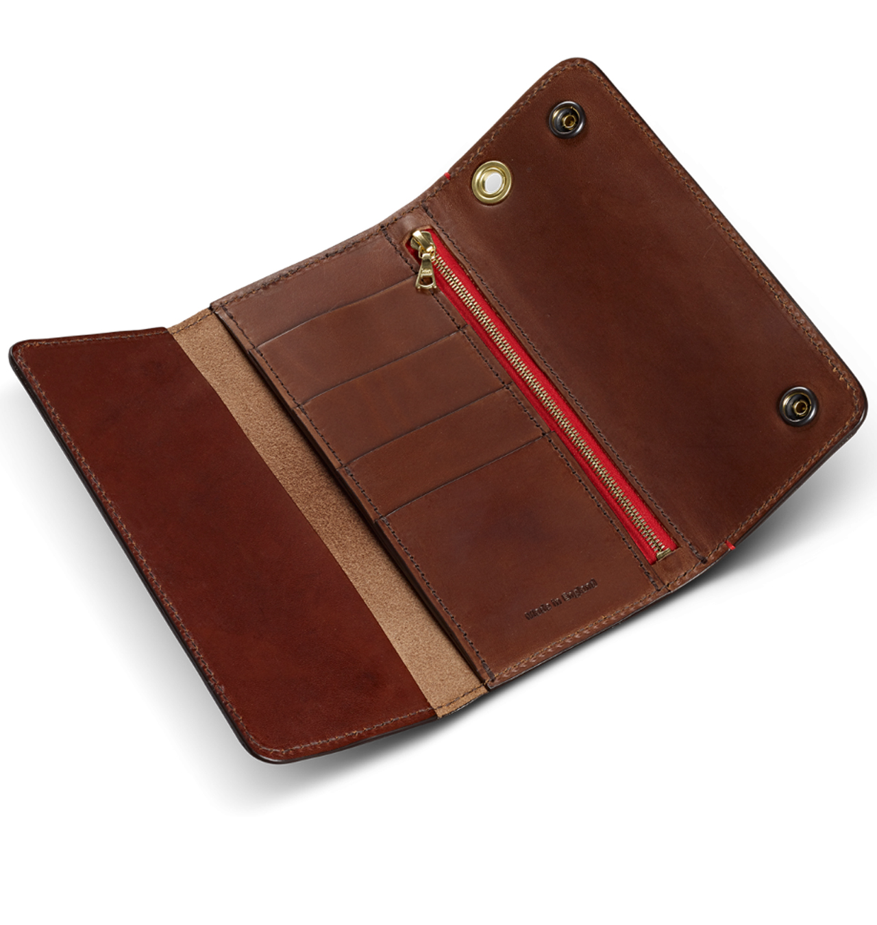 Croots - Vintage Leather Workers Wallet - Port | Sverige