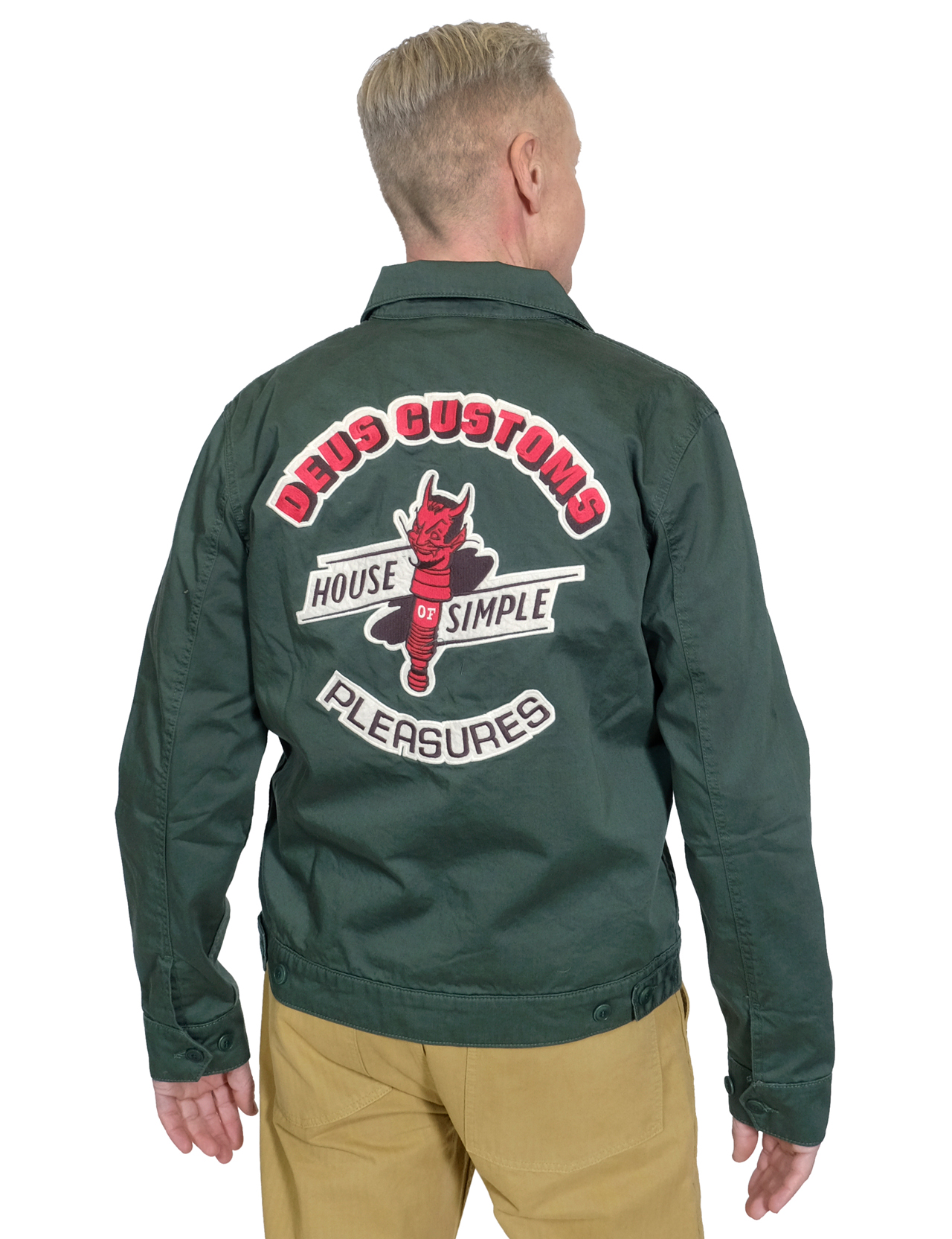 Deus - Pleasures Work Jacket - Work Green