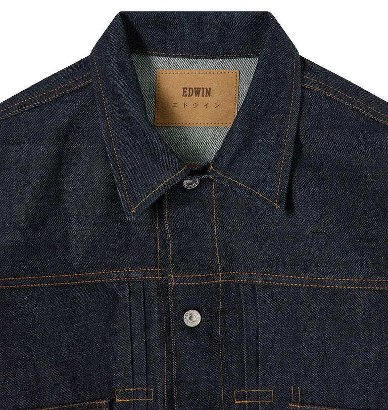 Edwin - Denim Jacket Unwashed Jeans - Blue | Sverige