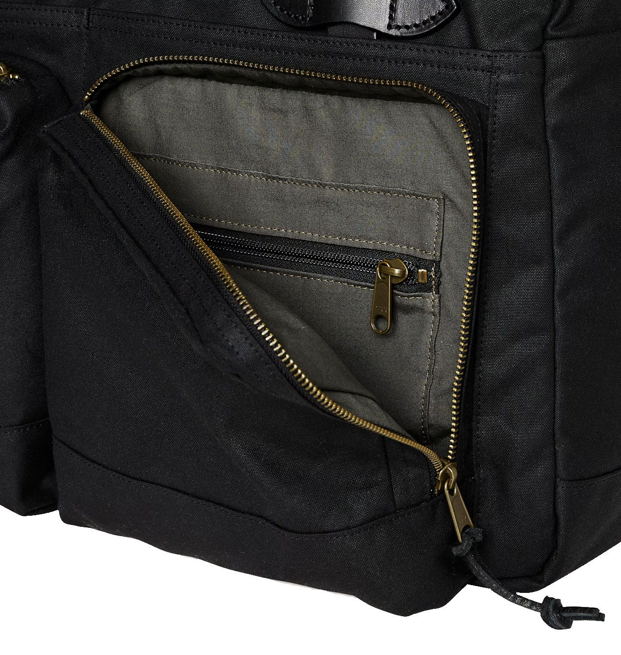 Filson - 48 Hour Tin Cloth Duffle Bag - Black
