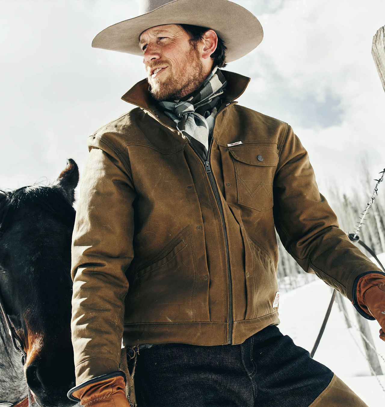 Filson - Adventure Jacket Wrangler x Filson - Tan | Sverige