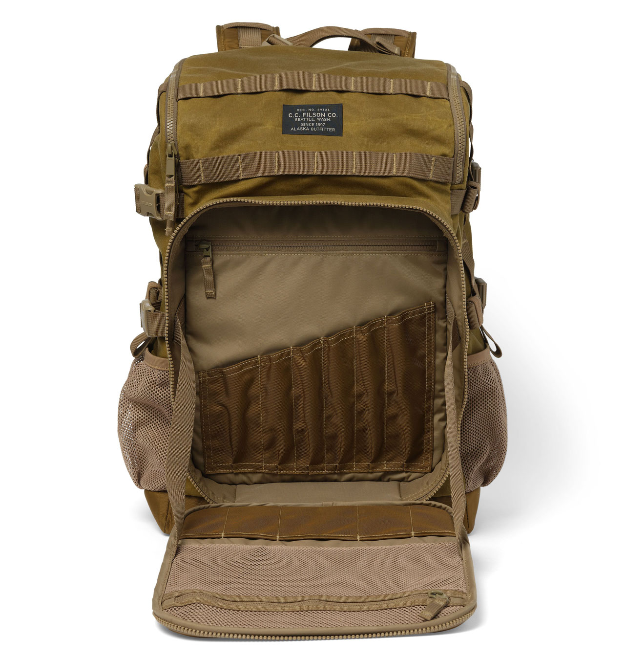 Filson - Alcan Tin Cloth Tool Backpack - Dark Tan