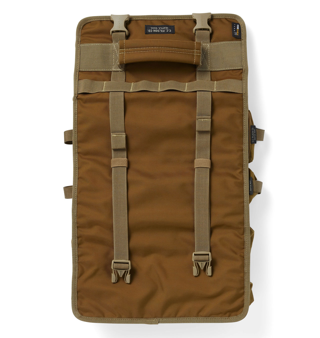 Filson - Alcan Tin Cloth Tool Roll - Dark Tan