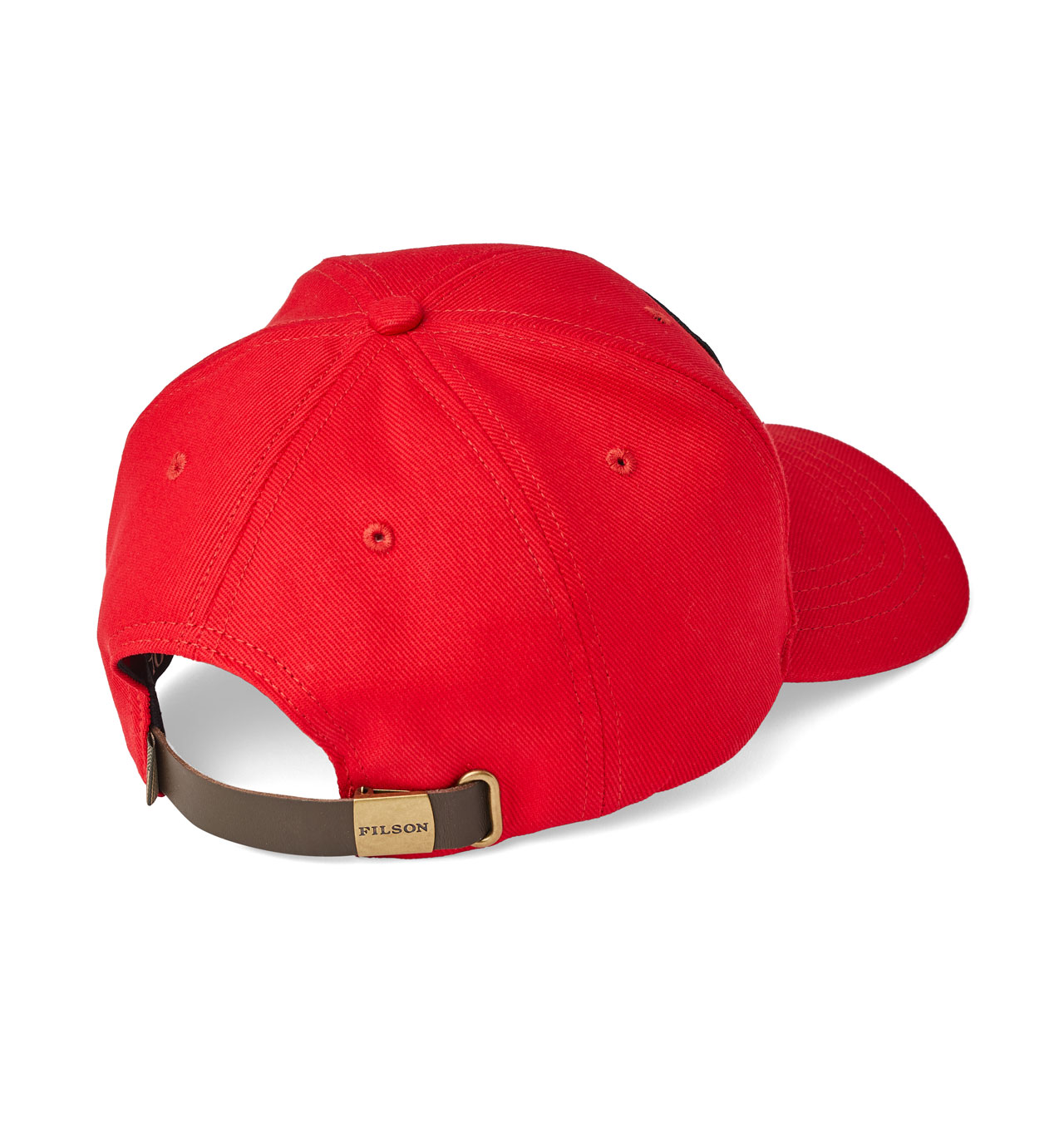 Filson - Denim Logger Cap - Scarlet Red
